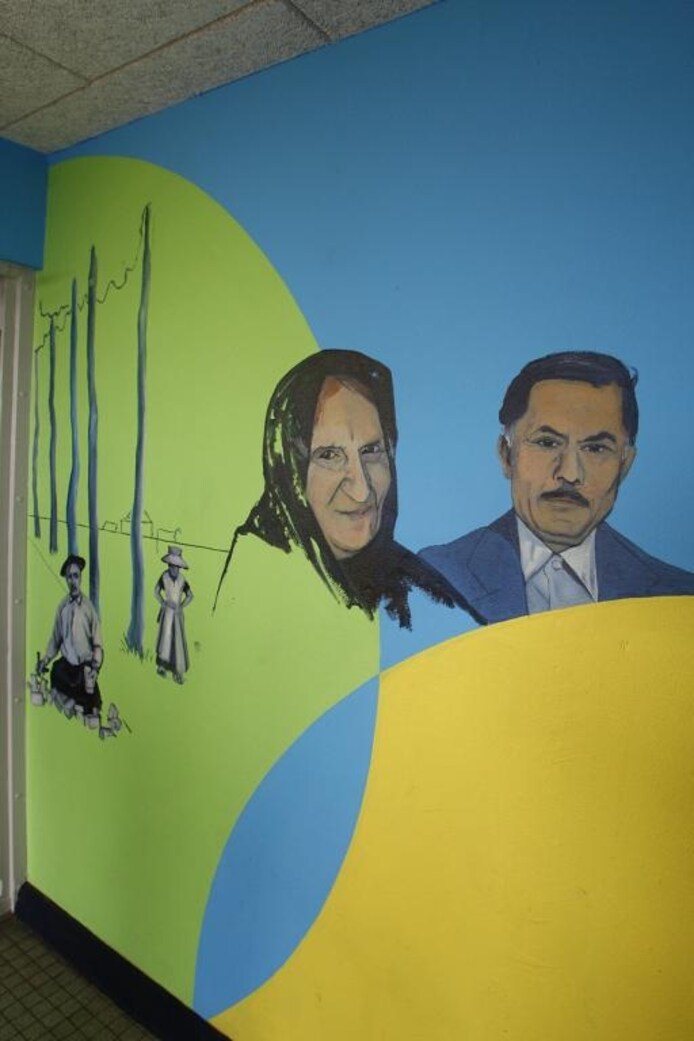 Wandschilderingen in flat De Ceder gereed | Apeldoorn | destentor.nl