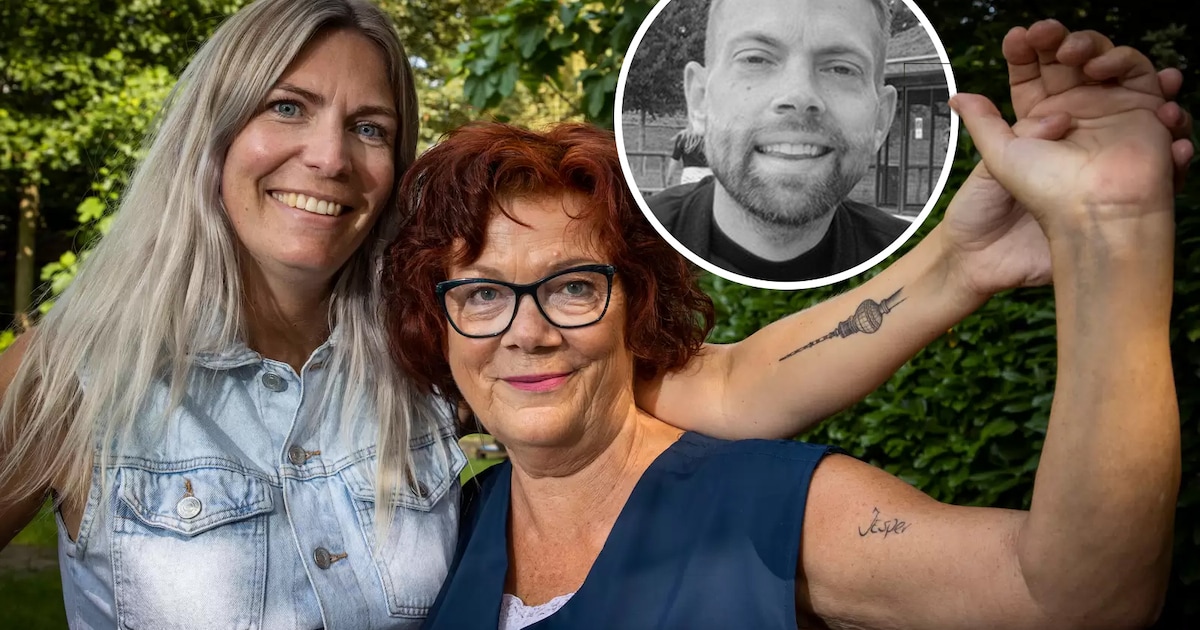 Nicole en Gemma houden met tattoo hun herinnering aan Jesper levend ...