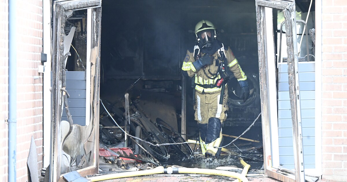 Flinke schade bij woningbrand in Almelo | 112 nieuws Almelo | destentor.nl