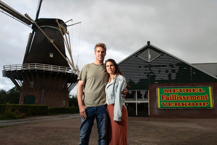 Meubelpand in Terwolde staat al jaren leeg, nu willen Bram en Linda het ...