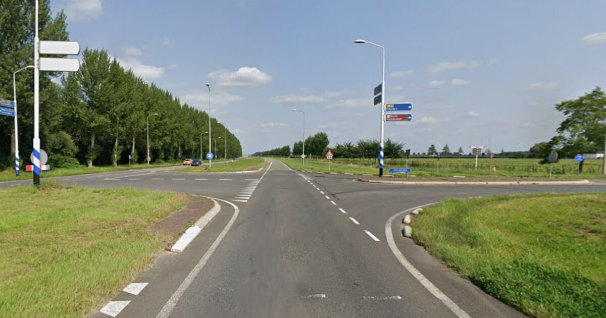 Rotonde vervangt kruispunt Biddingringweg-Elburgerweg bij Dronten ...