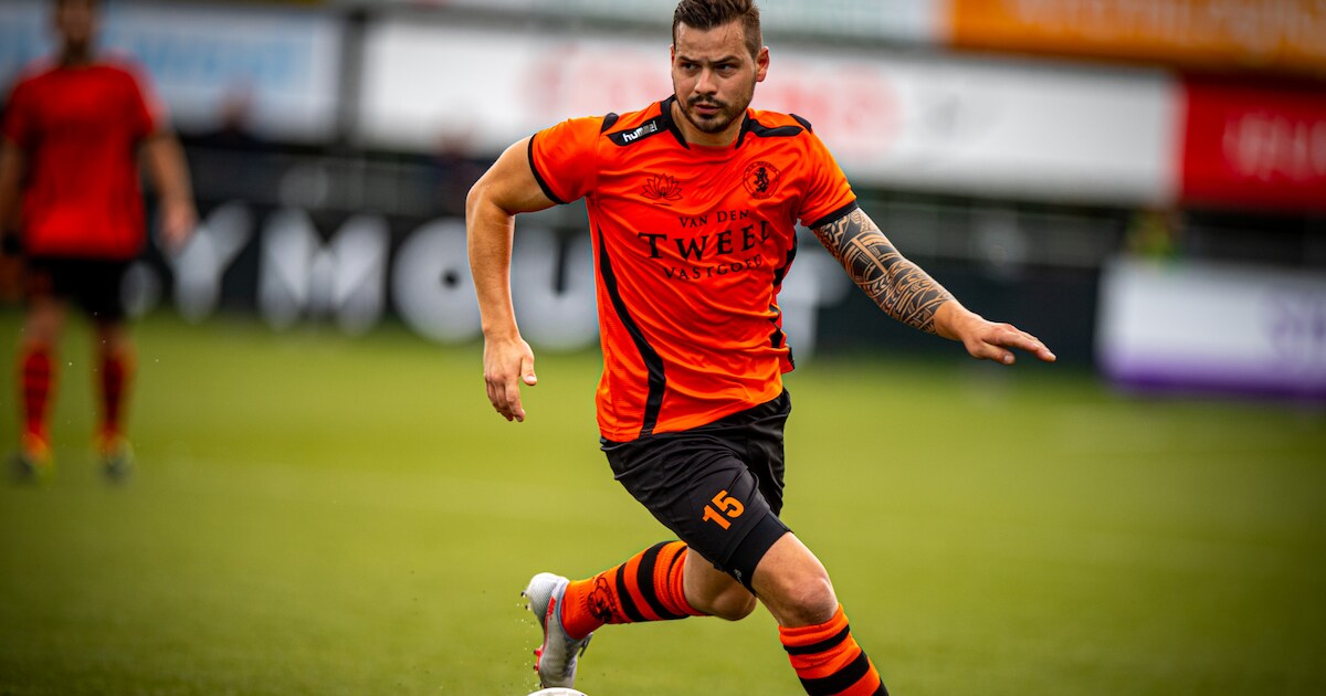 Rob Diderik komt met een bedrijf en een gezin tijd tekort, voetballer ...