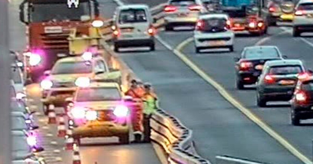 Schade aan vangrail: rijstrook A1 tijdelijk afgesloten, inmiddels geen ...