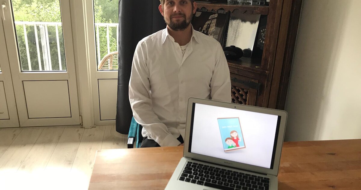 Door corona werkloze Robin (28) uit Deventer schrijft boek om kinderen ...