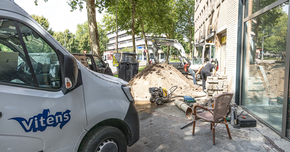 Winkelcentrum in Zwolle zit plots zonder water: ‘Eén klant zat in de ...