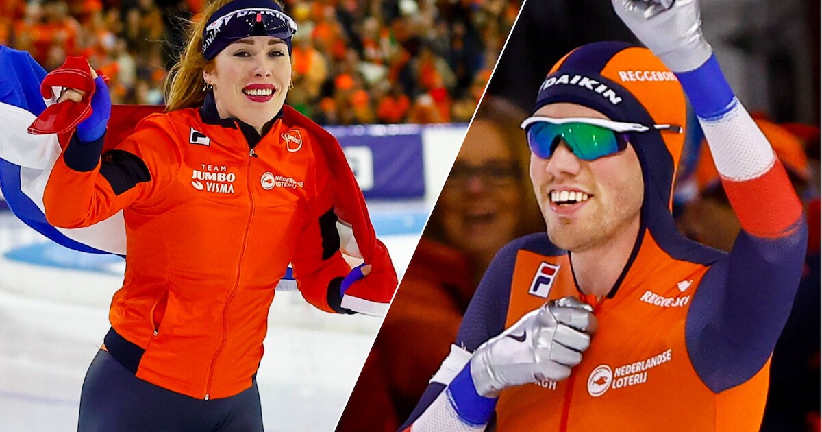 Indrukwekkende Patrick Roest wint 5000 meter, Rijpma-De Jong ...
