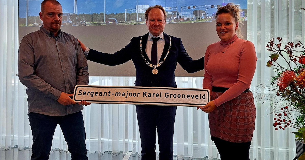 Viaduct in Almere vernoemd naar omgekomen militair Karel Groeneveld ...