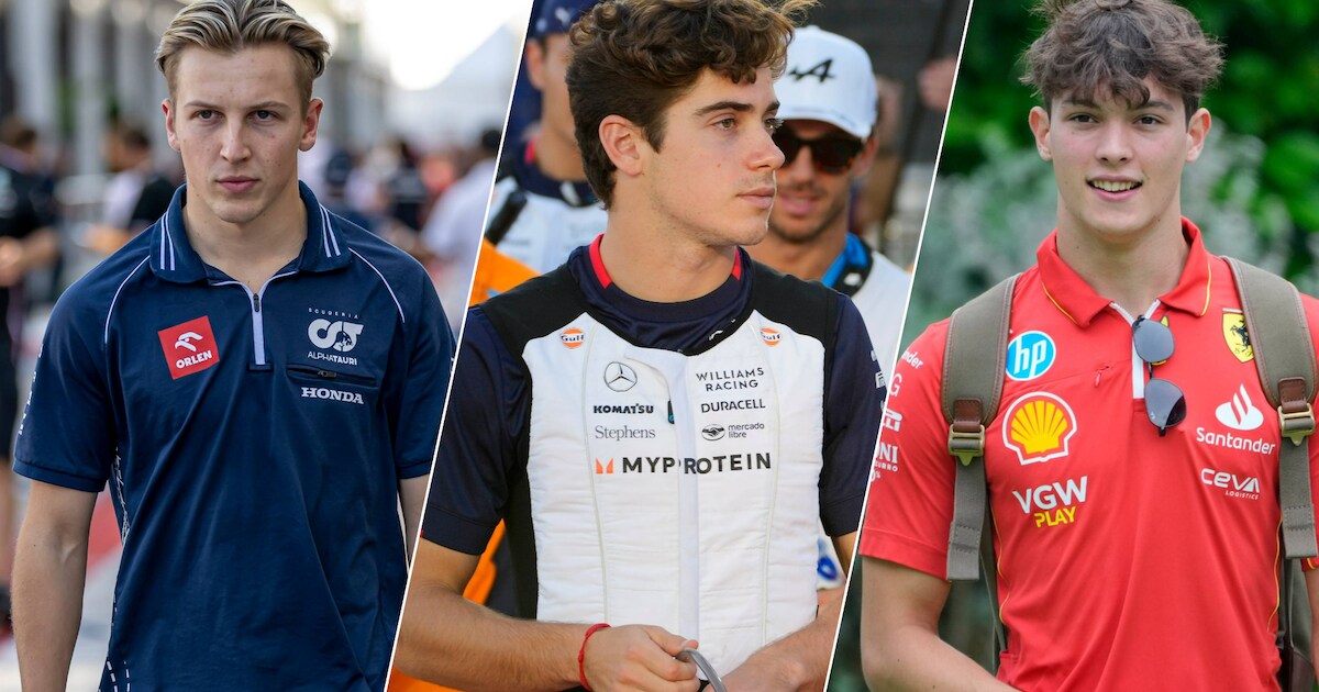 ‘Jonkies’ bestormen ineens de Formule 1: dit is er aan de hand | Sport ...