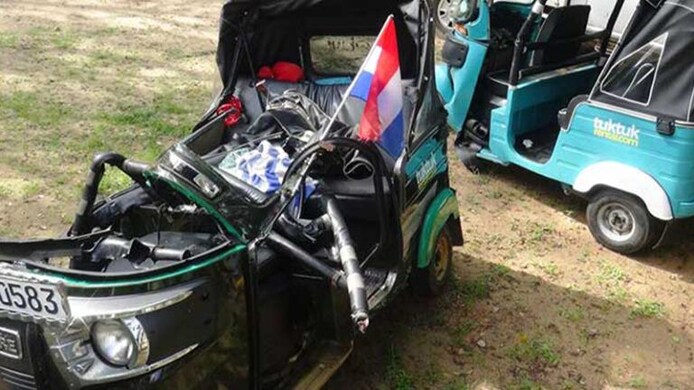 Echtpaar uit Nederland komt om het leven bij ongeluk met tuktuk in Sri Lanka | Home | destentor.nl