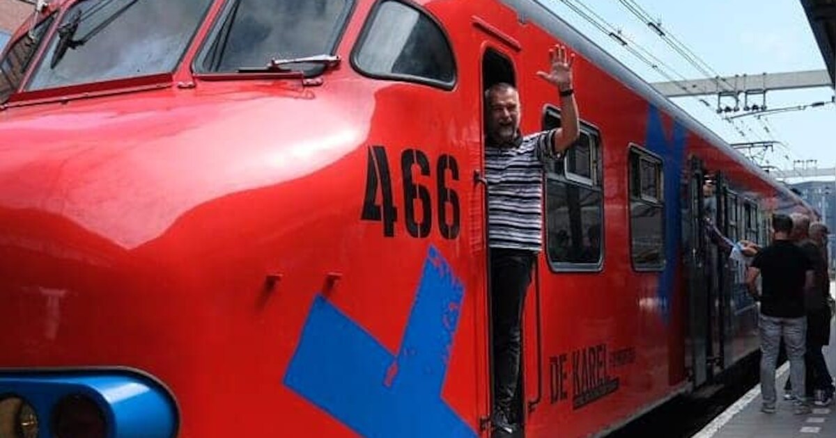 Zieke agent en treinliefhebber uit Lelystad krijgt eerbetoon van ...