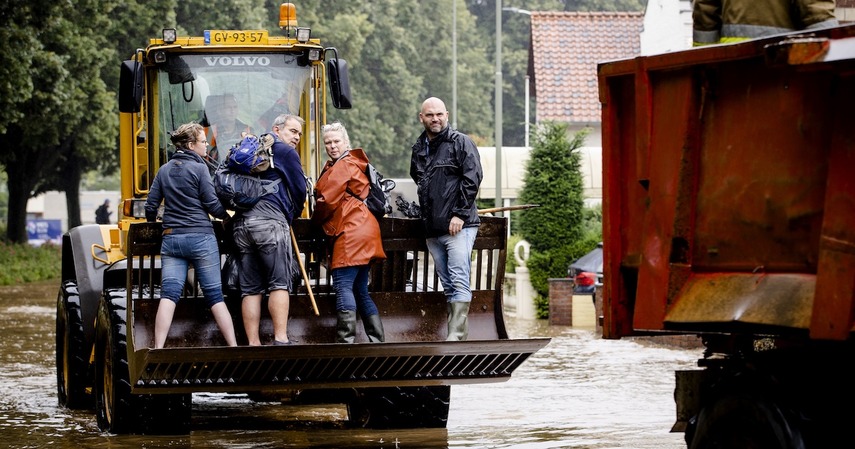 Alarm over overstro­mings­ge­vaar na extreme regenval: stadswij­ken ...