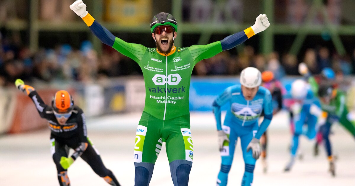 Ook marathonschaatser Gary Hekman uit Kampen moet thuiswerken: ‘Maar in ...