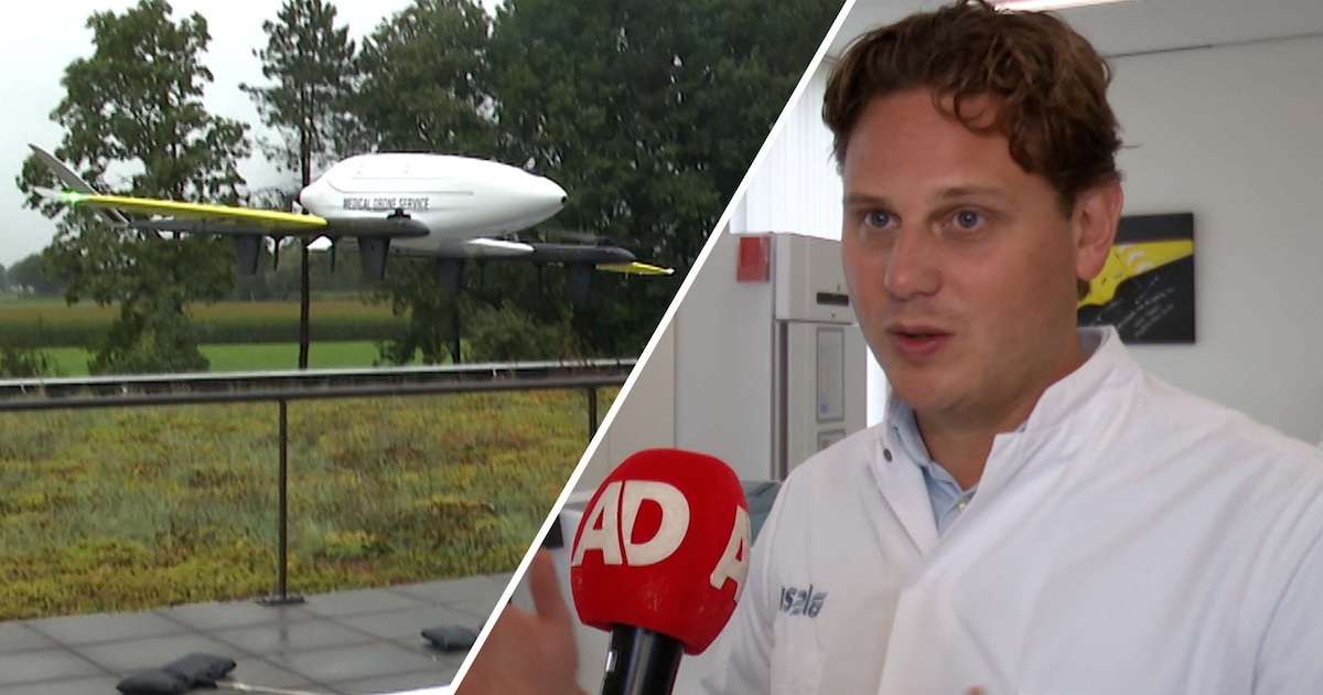 KIJK | Grote stap naar de toekomst: eerste test met vliegend bloed en ...