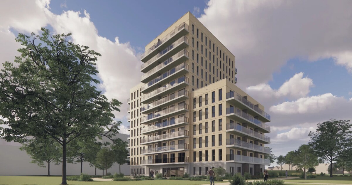 Complex met bijna 90 appartementen wordt blikvanger in Zwolse Spoorzone ...