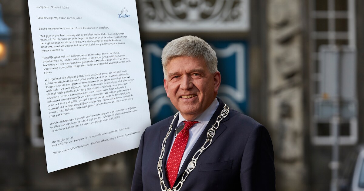 Met paginagrote advertentie komen burgemeester en wethouders op voor ...