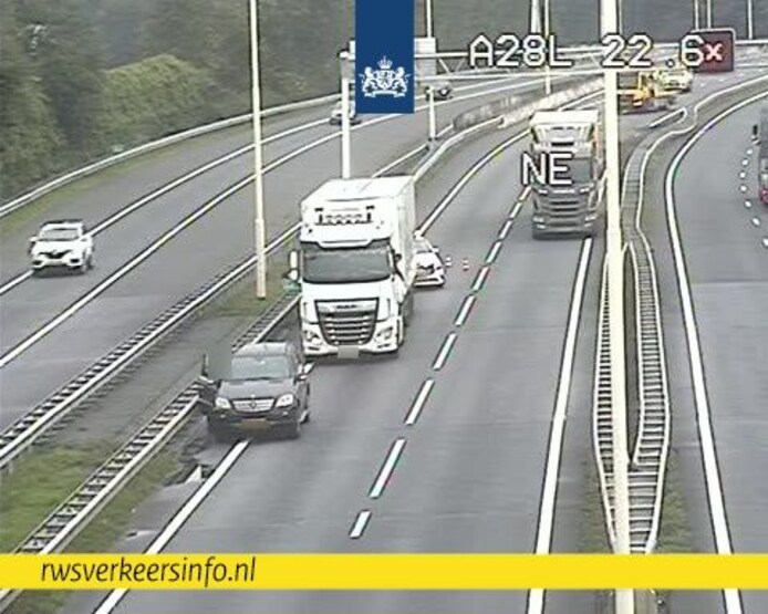 Ongeluk bij Amersfoort: files op A28 vanuit Zwolle en op A1 vanuit Apeldoorn | Nijkerk ...