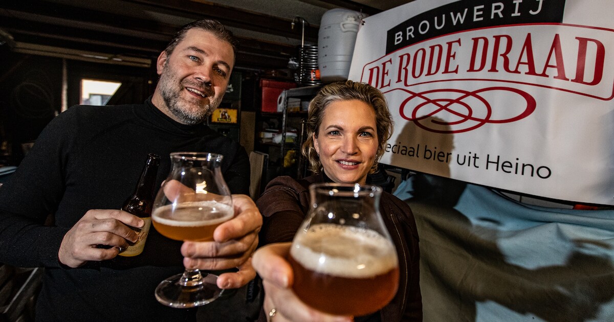 Hoe een bierpakket én de liefde leidde tot een heuse brouwerij in Heino ...