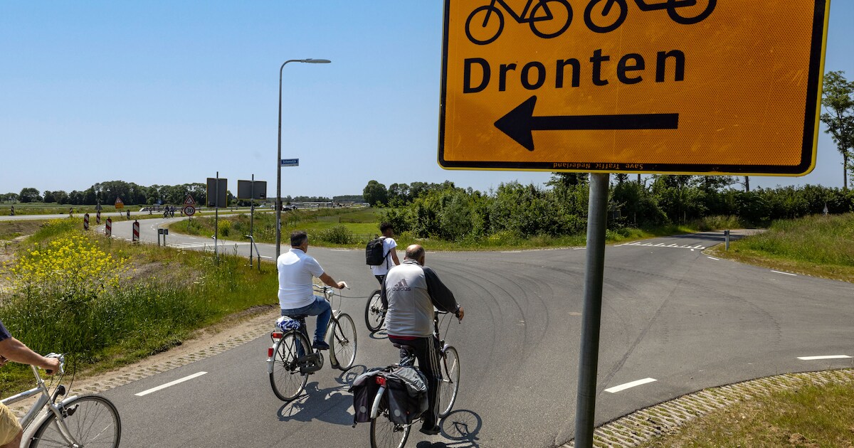 Grote commotie én misverstanden over fietsenplan voor azc in Dronten ...