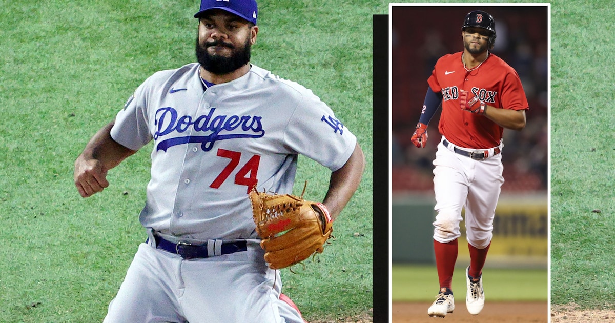 Honkballers met Major League-sterren Xander Bogaerts en Kenley Jansen ...