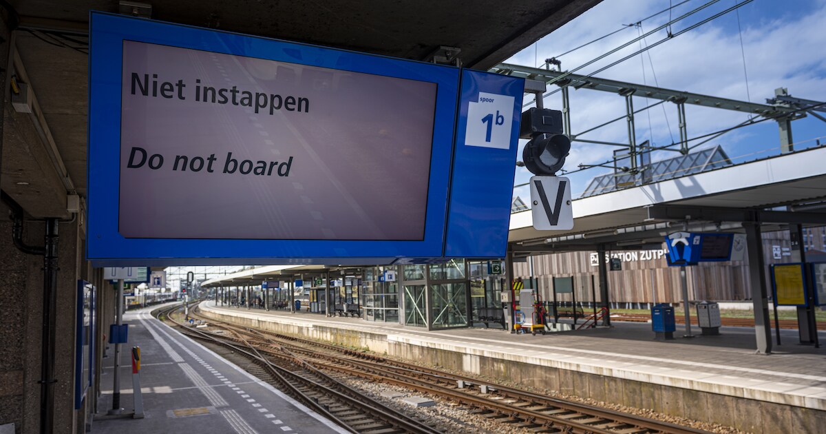 Geen treinen tussen Zutphen en Apeldoorn komend weekend. Er rijden ...