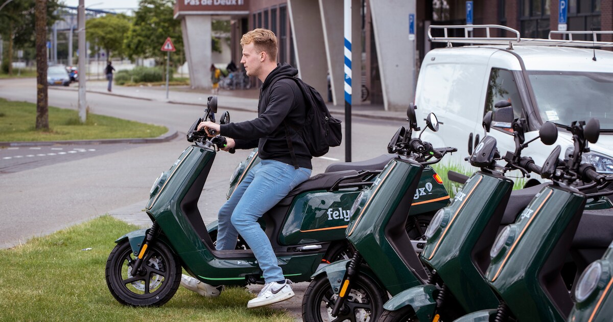 Scooters van Felyx rijden zonder vergunning door Zwolle: dit is waarom ...
