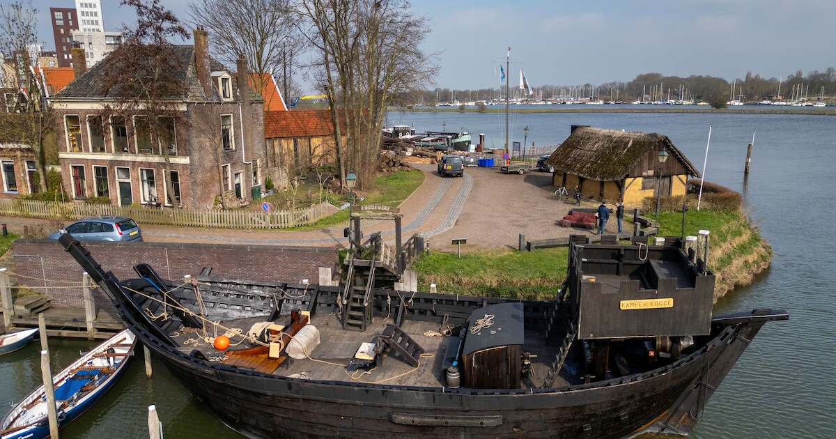 Rotte plekken in hout, mast Kamper Kogge afgekeurd: financiële strop ...