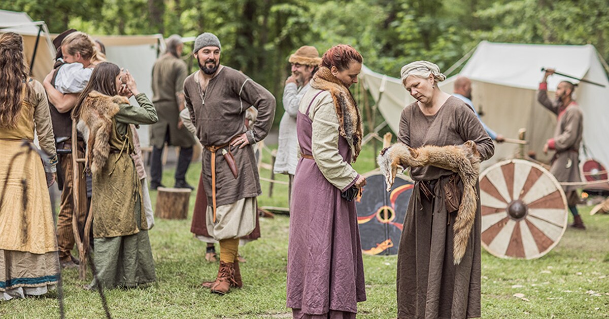 Vikingen keren terug tijdens Buitendag Noordoostpolder in Kuinderbos ...