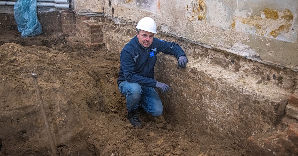 Het oudste stukje Zwolle aangetroffen in Grote Kerk: ‘Enorm ...