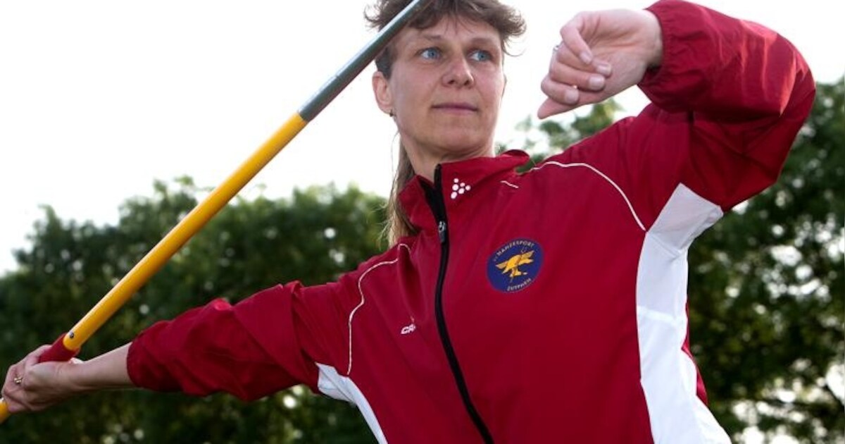 Atlete Monica Kindervater echt 'verslingerd' aan kogelslingeren ...