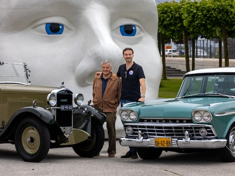Als kind liep Jeremy al om de auto’s van Hubert heen, nu sleutelen ze ...