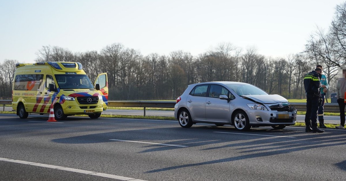 Ongeval A28 bij Rouveen zorgt voor flinke file in ochtendspits | Staphorst | De Stentor.nl