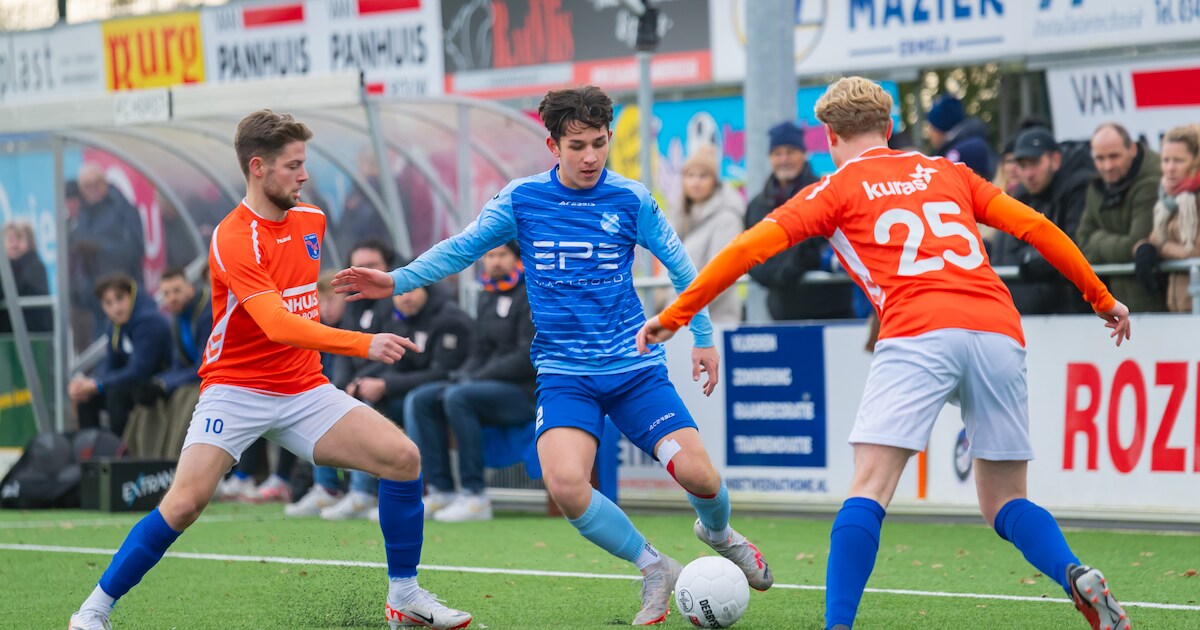 In de eerste twintig seconden beslist FC Horst de uitkomst van de derby ...