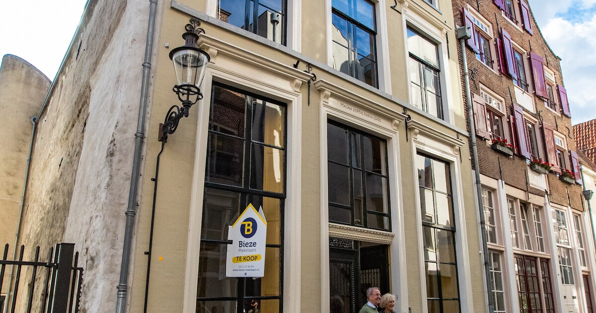 Dit bijzondere huis in hartje Deventer is enorm groot (en staat te koop ...
