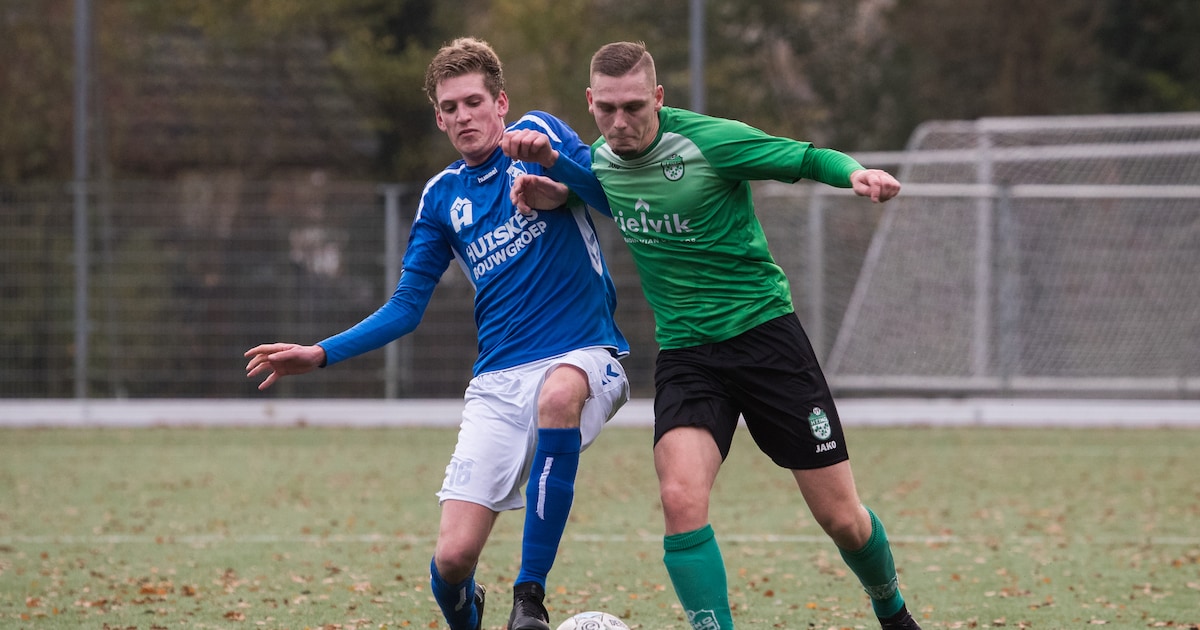 Bij Heino-trainer Martijn de Vogel komt het stoom uit de oren na remise ...