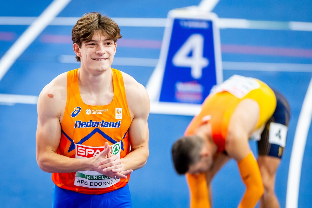 Jonas Phijffers is de veelvraat van het EK atletiek en dat is best ...