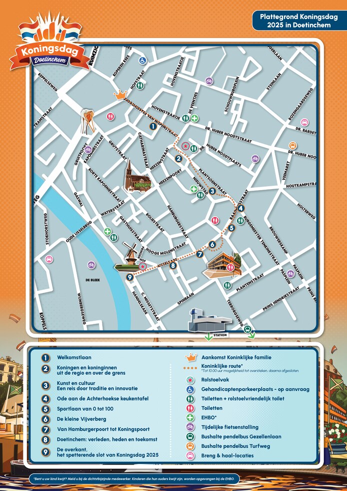 Dit is wat je moet weten over zelf kijken op Koningsdag in Doetinchem ...