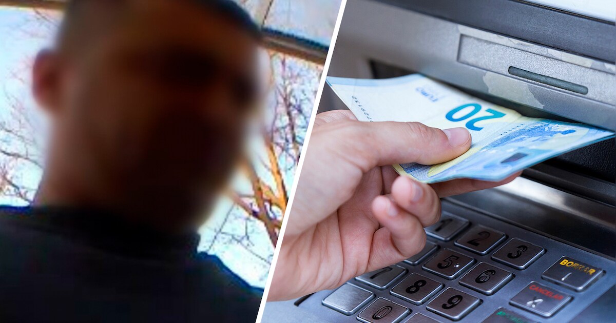 Vijfhonderd euro komt te laat uit flappentap, man uit de rij doet alsof ...