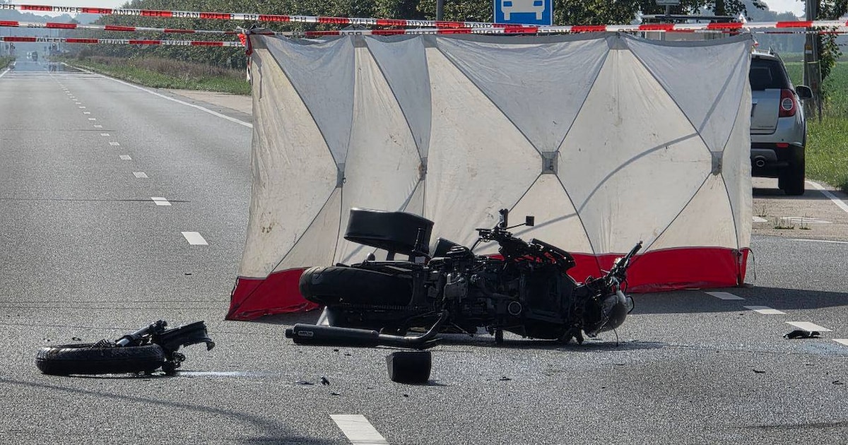 Man op motor overleden bij ernstig ongeluk bij Lelystad | Lelystad | De ...