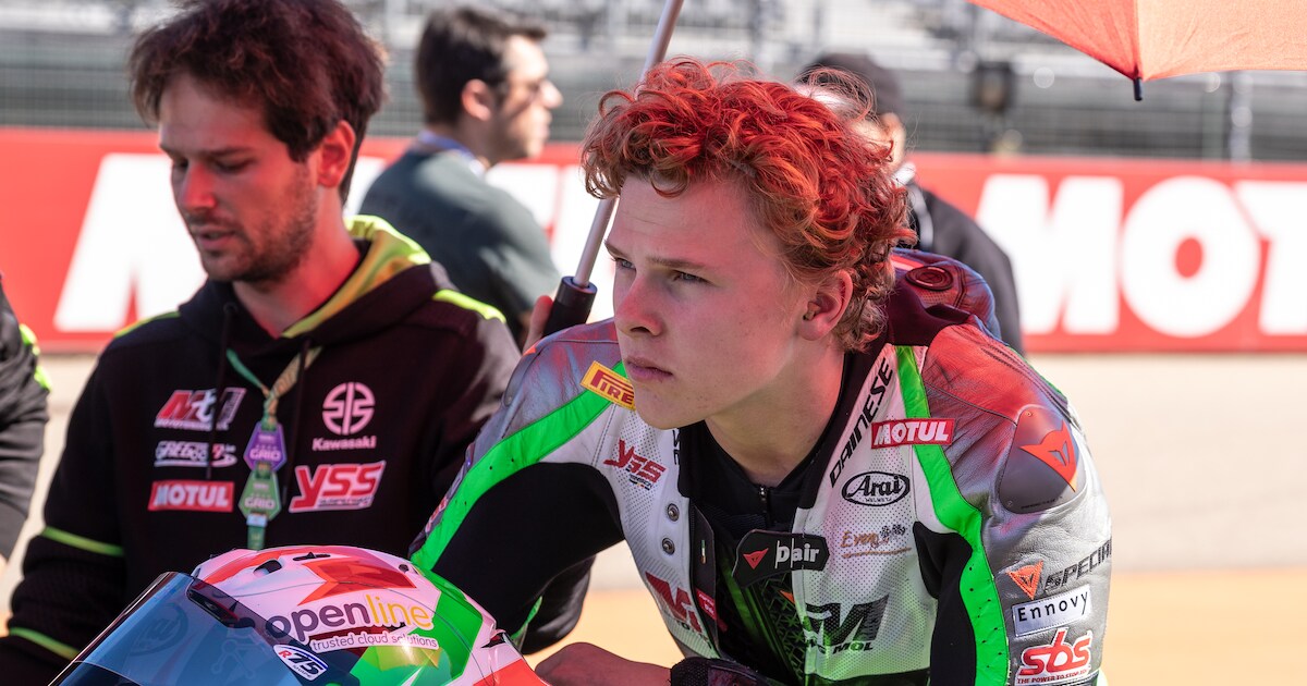 Wereldtitel blijft voor motorcoureur Loris Veneman buiten bereik ...