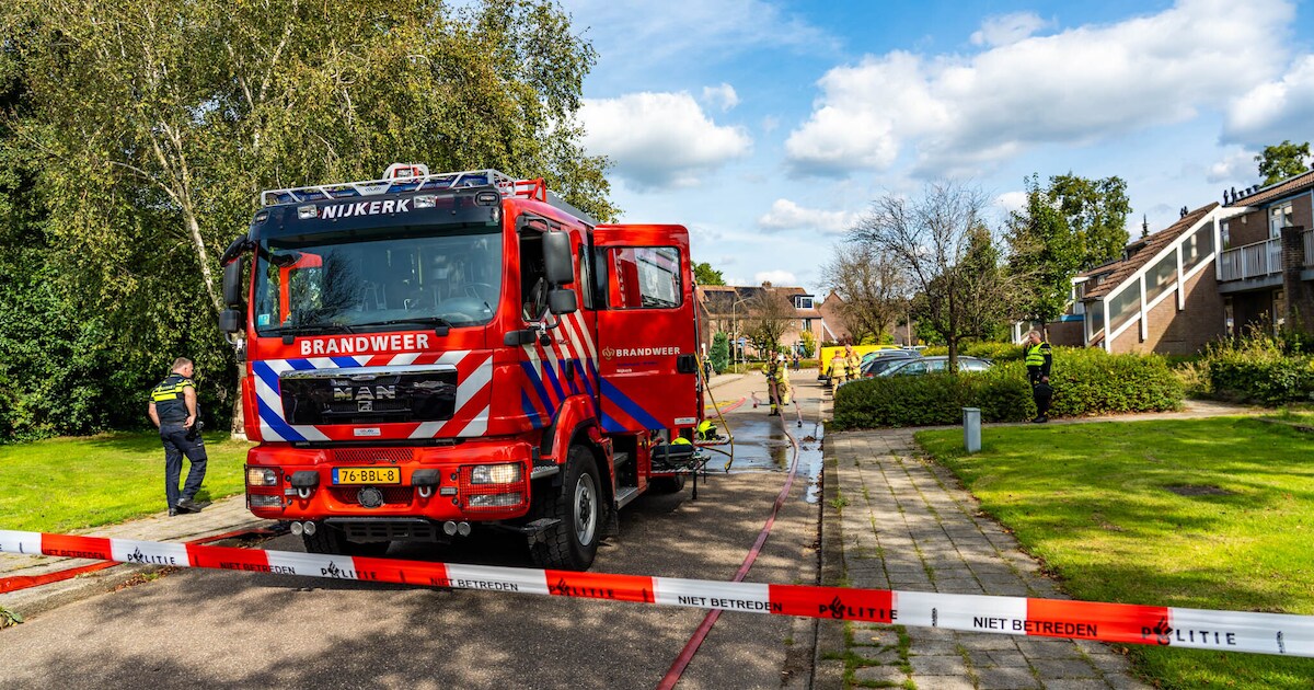 Onderzoek naar mogelijke explosie bij woning Nijkerk levert deze opvallende uitkomst op | 112 ...