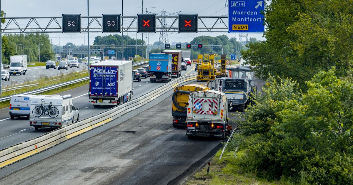 Nachtelijke verkeershinder A6 tussen Lelystad-Noord en Almere Buiten ...