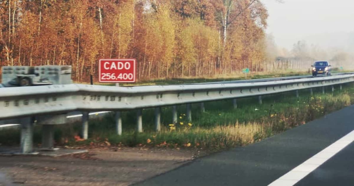 Monteur rijdt illegaal door calamiteitendoorsteek op A30 bij Terschuur ...