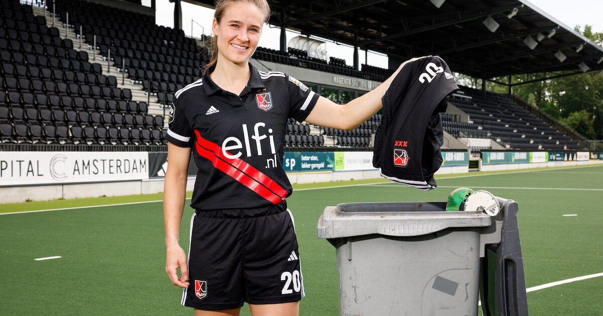 Hockeyster Michelle uit Zwolle is de eerste in een broekje: ‘Waarom zou ...