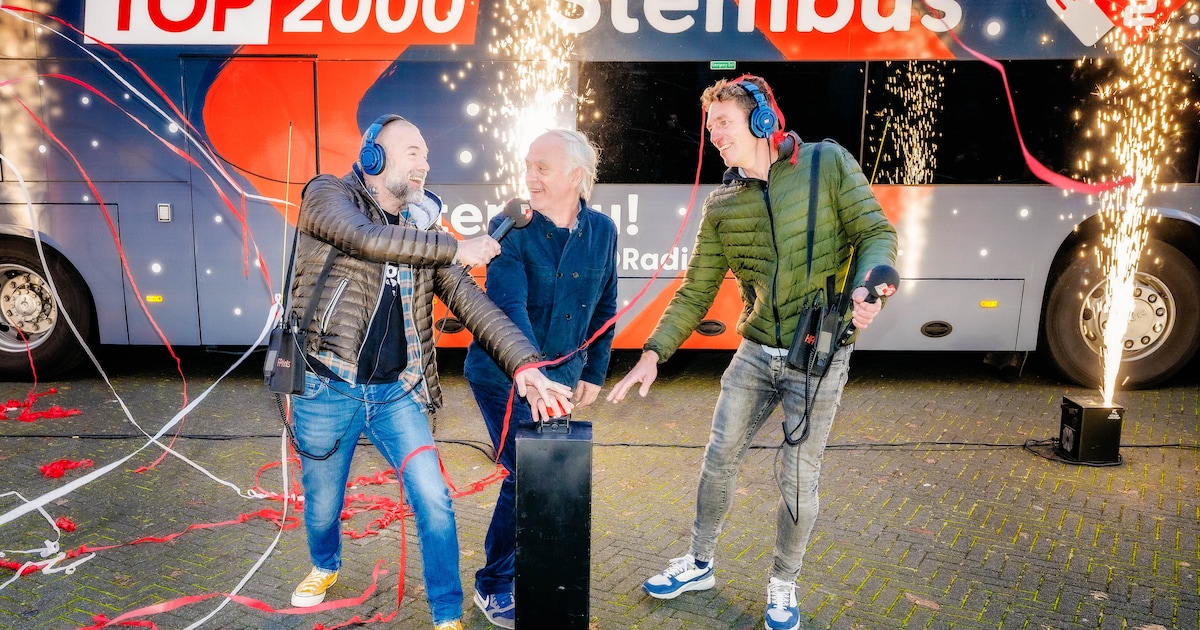 Stembus 25e editie NPO Radio 2 Top 2000 bezoekt Zutphen | Zutphen | De ...