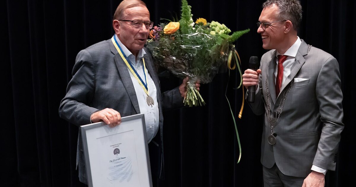 Zilveren Pauw voor Pim Engelsman, voor zijn jarenlange inzet voor het ...