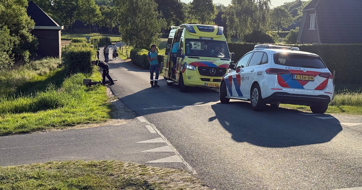 Botsing tussen fietser en auto langs N337 bij Olst | 112 nieuws Olst ...