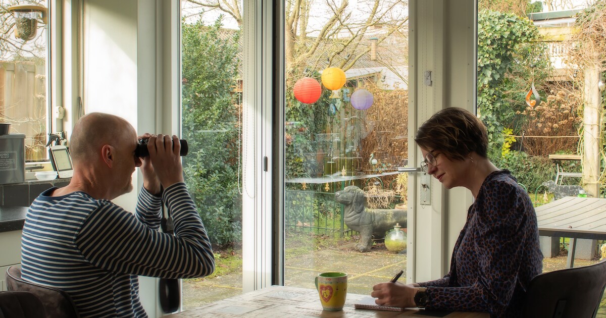 Hardenbergers spotten vogels van verschillende pluimage in hun tuin ...