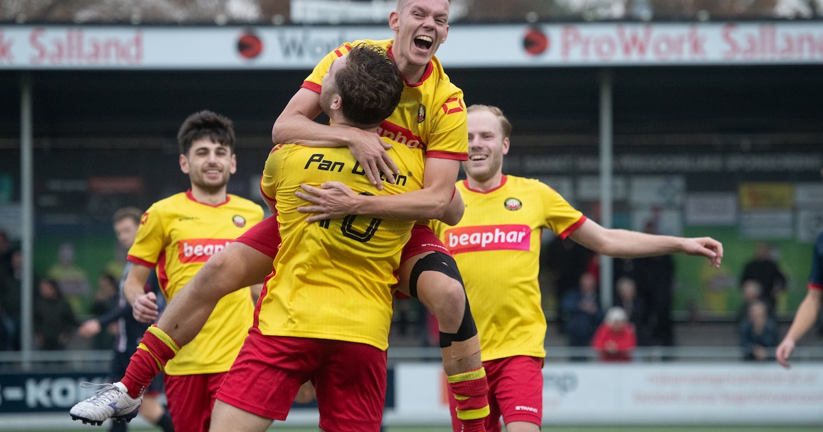 Bij het volgende succes van Rohda Raalte staat clubjongen Sven Pazie ...