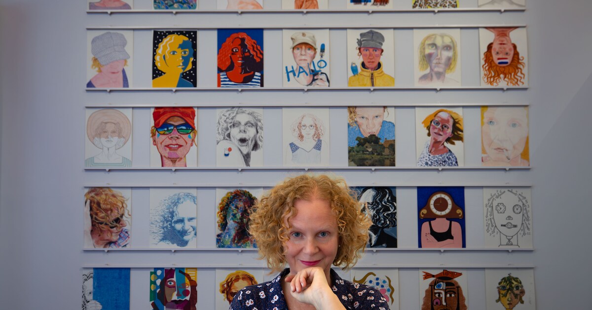 Deze kunstenares speelt met zelfportretten: ‘Ik kan mezelf niet ...