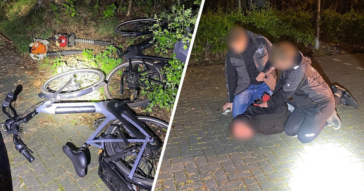 Buurtbewoner wil achter fietsendief in Elspeet aan, maar ook zijn eigen ...